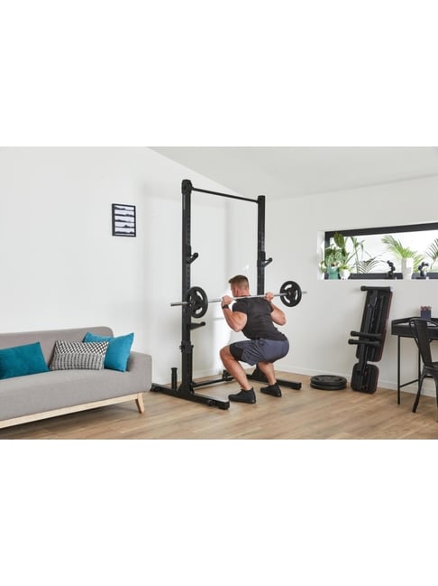 Corength by Decathlon Fold-Down Weight Training Rack for Squats and ...
