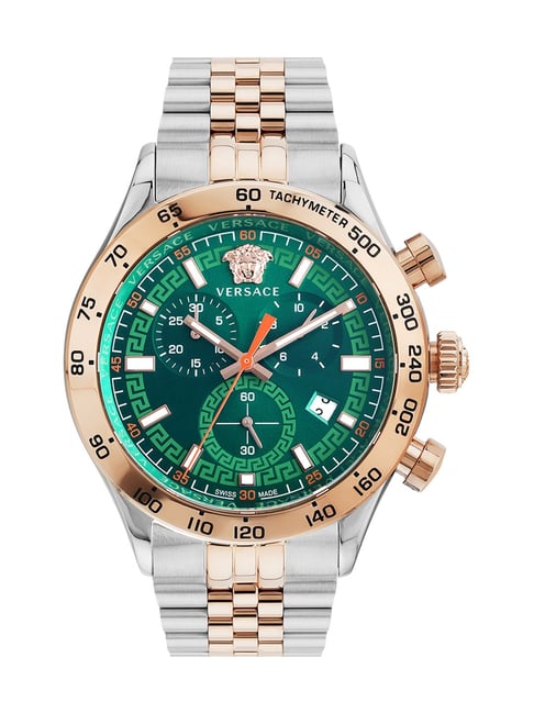 Versace VE2U00924 Hellenyium Chronograph Watch for Men - Price History