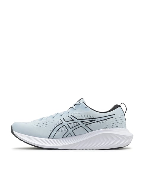 Asics Men Cool Grey & Black Running Sports Shoes