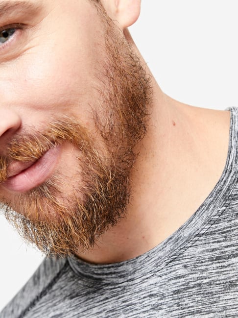 Grey T-shirts by Decathlon for Men