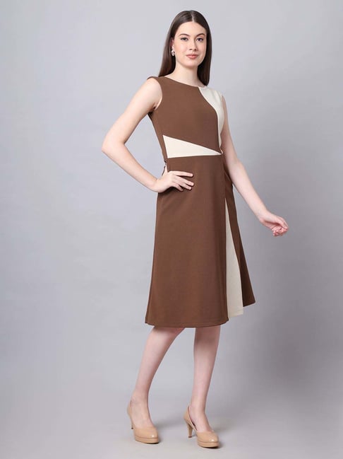 Women's Clothing Exude Western wear Dresses with Elastane Fabric