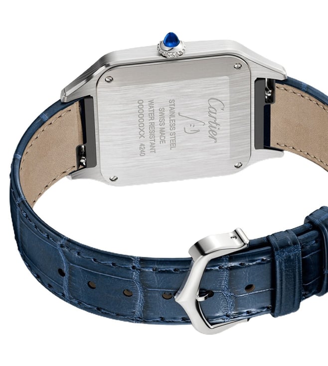 Buy Cartier WSSA0032 Santos Dumont Analog Unisex Watch Online @ Tata ...