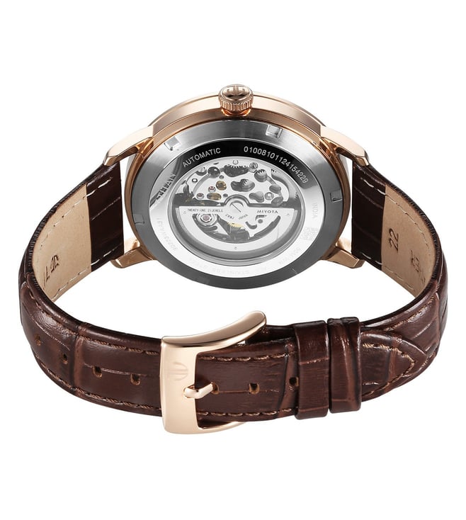 Buy Titan Phoenix Skeletal Automatic Men 49 mm 90223WL01 Online @ Tata ...