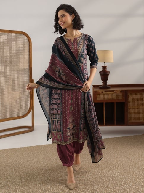 Women's Clothing Libas Ethnic Wear Suits with Pure Cotton Fabric