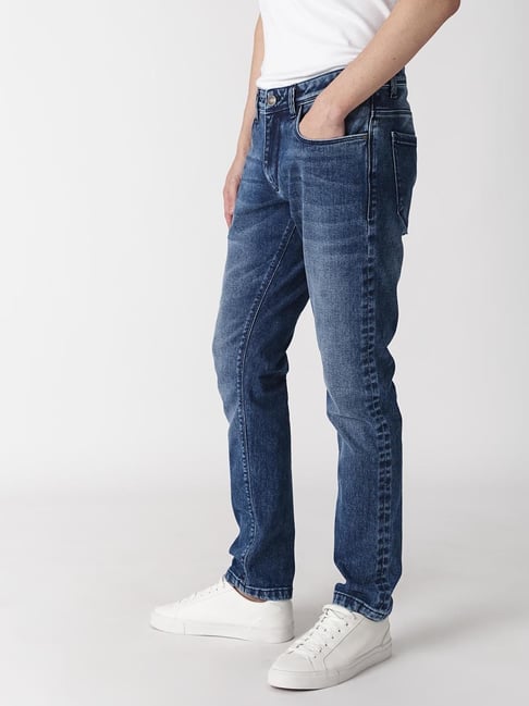 Jeans by Rare Rabbit in BLUE for Men