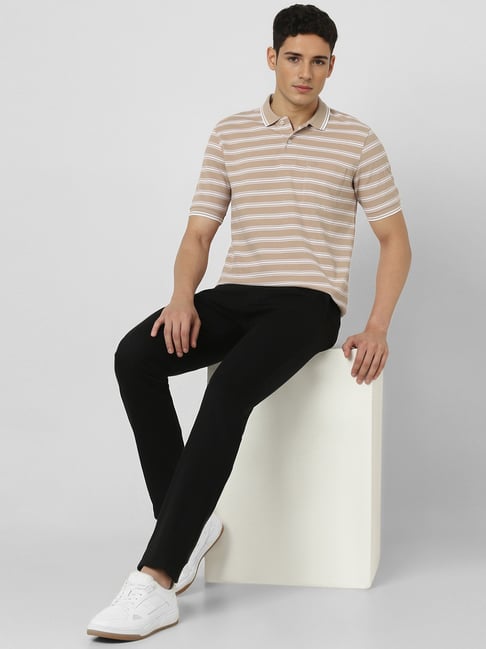 Peter England T-shirts & Polos for Men in Beige