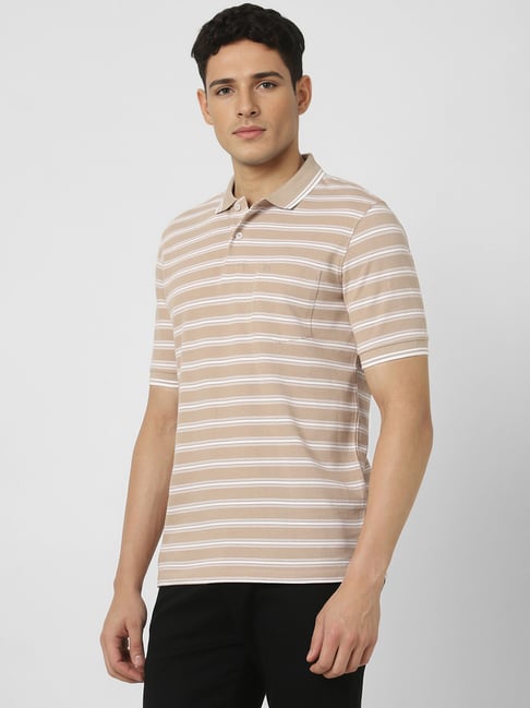 T-shirts & Polos by Peter England in Beige for Men