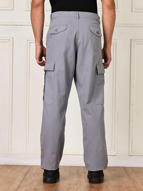 Thomas Scott Light Blue Trousers & Chinos for Men