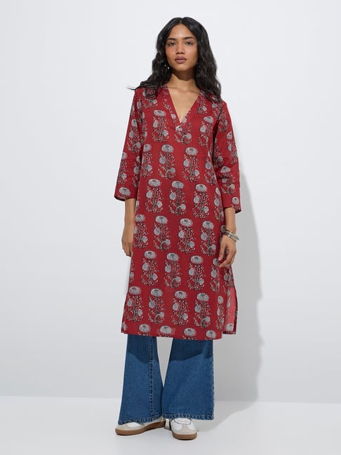 Women's Clothing Ethnic Wear Kurtis & Kurtas by Utsa
