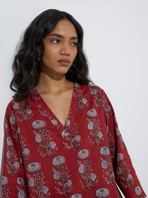 Women's Clothing Utsa Ethnic Wear Kurtis & Kurtas with 100% Cotton Fabric