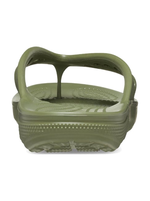 Army Green Home & Beach Wear for Men by Crocs