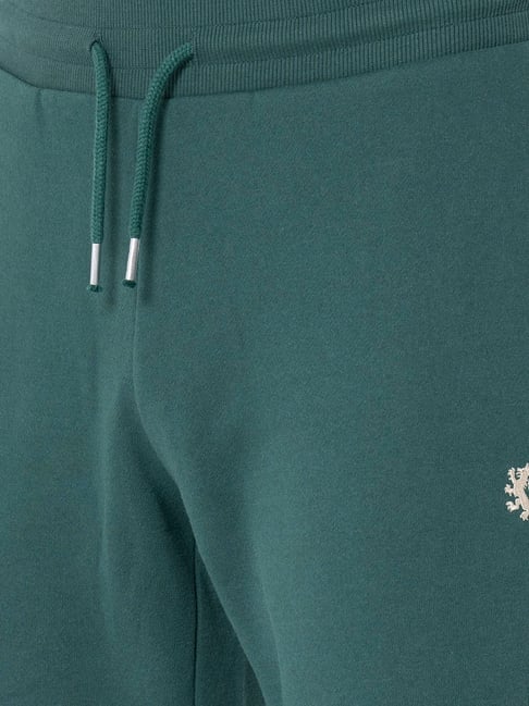 Dark Green Track Pants by Red Tape for Men