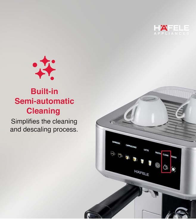 Buy Hafele U Kaffee Nova Coffee Machine-1350W Online @ Tata CLiQ Luxury
