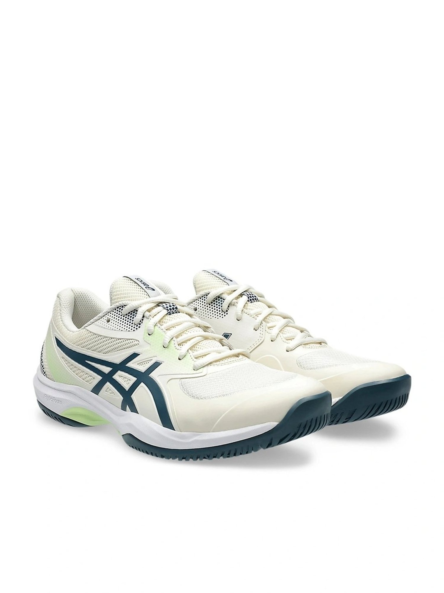 Buy Asics Men's GAME FF PICKLEBALL Cream & Tranquil Teal Tennis