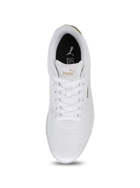 Puma Women White Sneakers