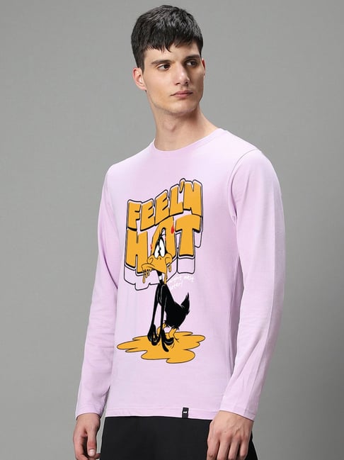 T-shirts & Polos by Bewakoof in Purple for Men