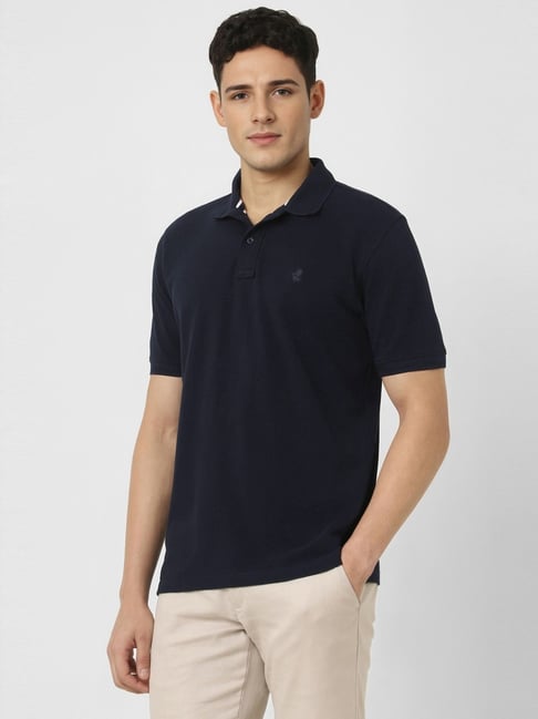 T-shirts & Polos by Peter England in Navy for Men