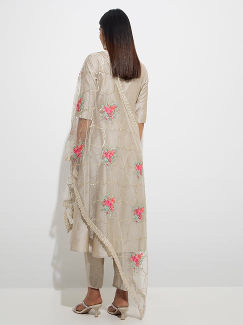 Women's Clothing Vark Taupe Suits