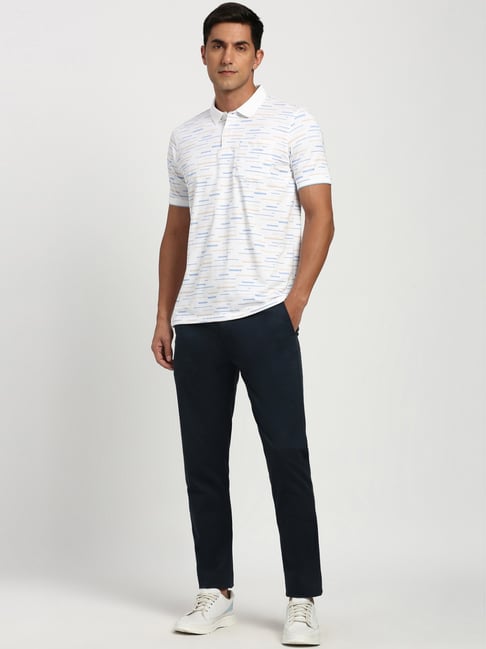 Peter England Men T-shirts & Polos in 95% Cotton and 5% Spandex