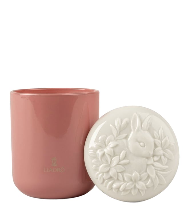 Lladro Multicolor Porcelain Sweet Memories Rabbit Candle