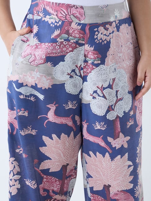 Women's Clothing Diza Ethnic Wear Bottoms with 80% Viscose, 20% ...