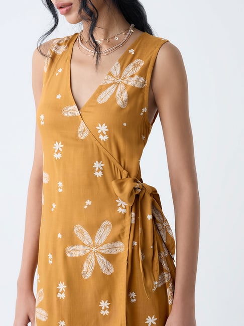 Women's Clothing Bombay Paisley Western wear Dresses with 100% Viscose ...