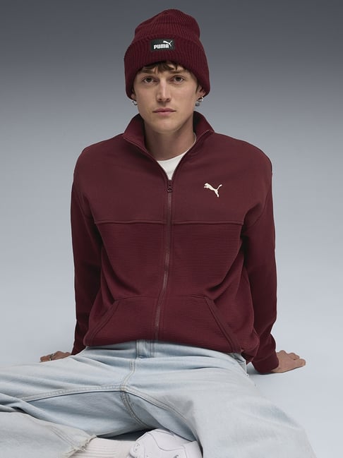 Puma Men Jackets in Ruby Shimmer