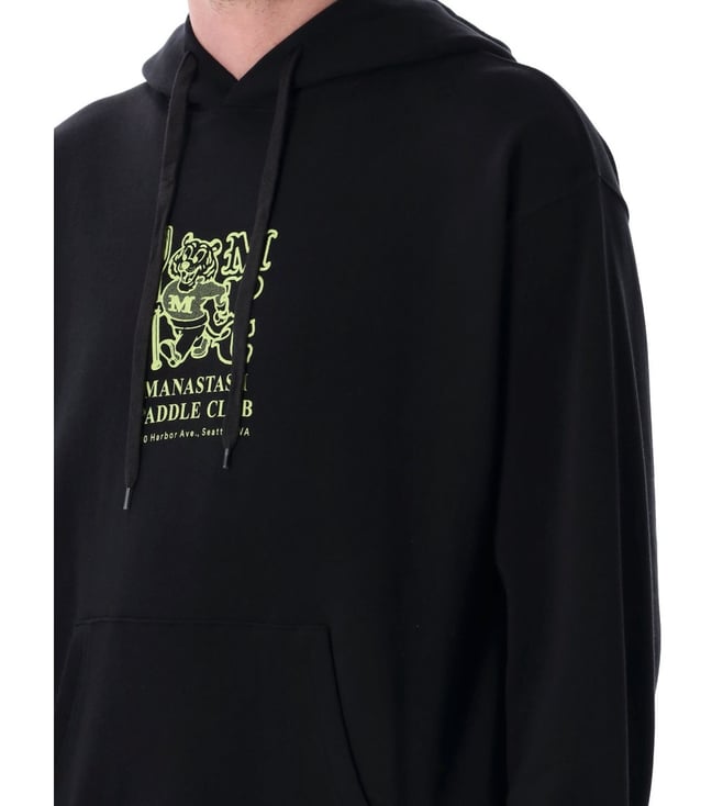 Manastash Europe Black Logo Hoodie
