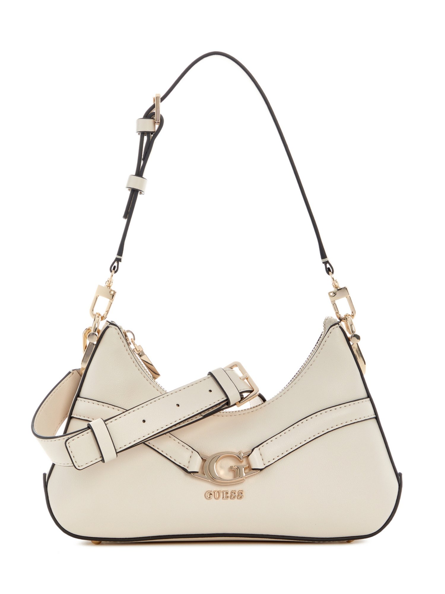 Guess Off White DEA Shoulder Bag