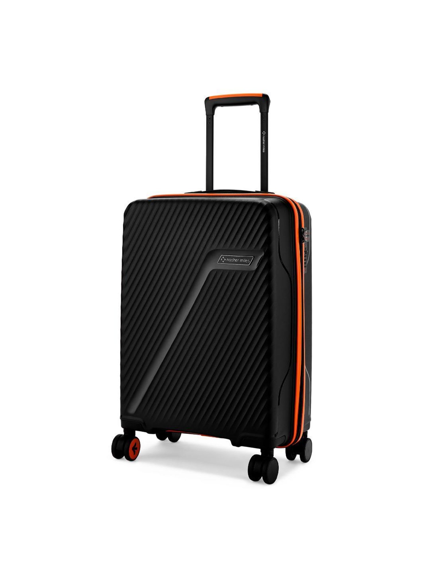 Nasher Miles Montreal 20" Cabin Polypropylene Trolley Bag 55cm 8 Wheels ...