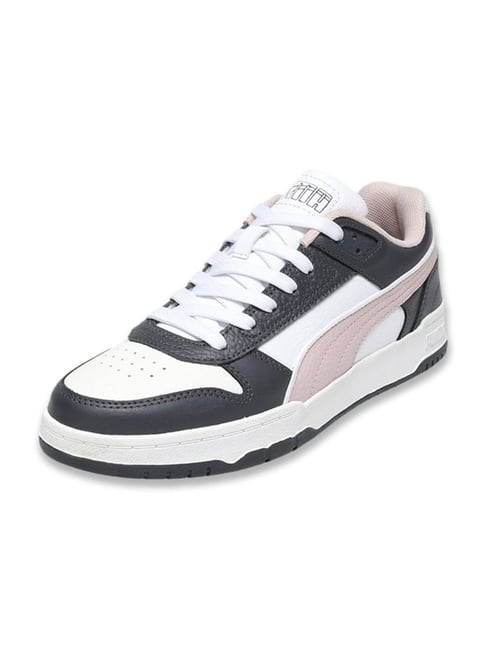Men Sneakers from Puma in White, Strong Grey & Mauve Mist