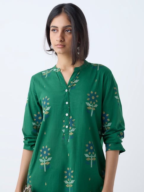 Women's Clothing Utsa Ethnic Wear Kurtis & Kurtas with 100% Cotton Fabric