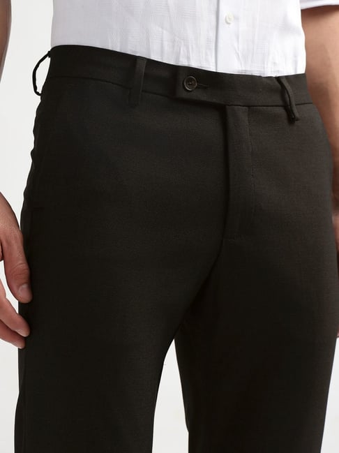 Arrow Men Trousers in 64% Polyester, 34% Viscose, 2% Elastane