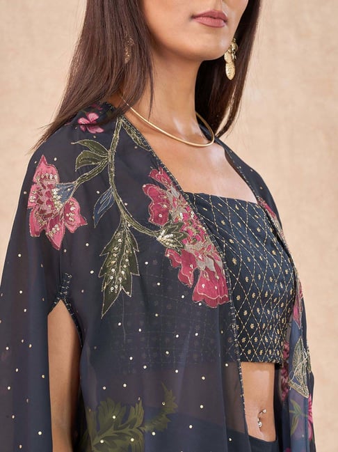 Women's Clothing Navy Suits for Ethnic Wear by Marigold Lane