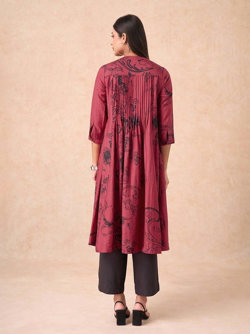 Women's Clothing Marigold Lane Rust Kurtis & Kurtas