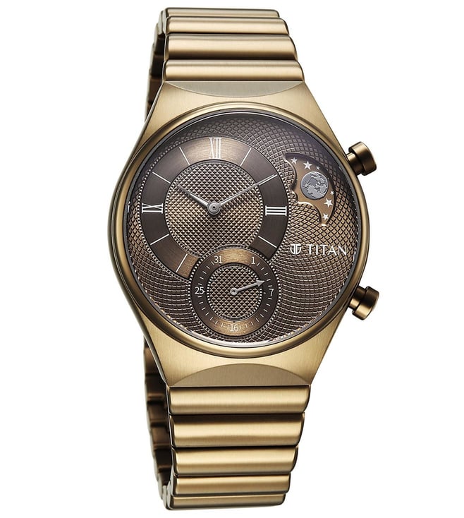 Titan Classique Micromotors Quartz Chronograph Men 43 mm 90181QM01