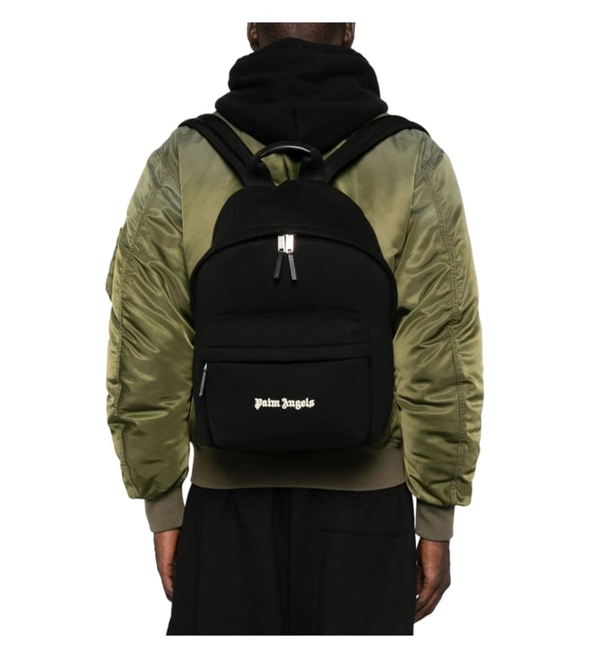 Palm Angels Black Logo Backpack