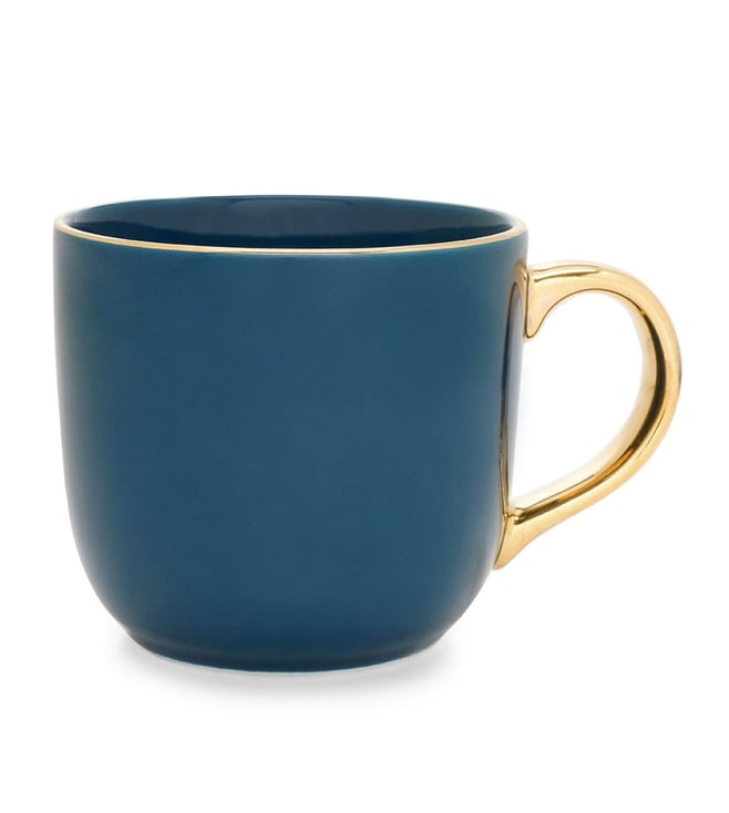 Pure Home and Living Blue Porcelain Textured Coffee Mugs at Best Price ...