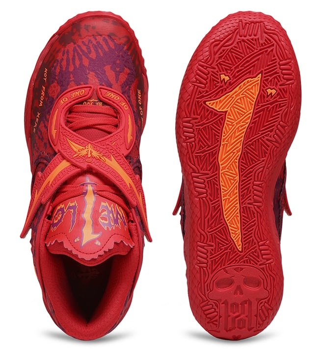 PUMA Unisex x LAMELO BALL MB.05 MELO X CROWD SURF Red & Magenta Gleam ...