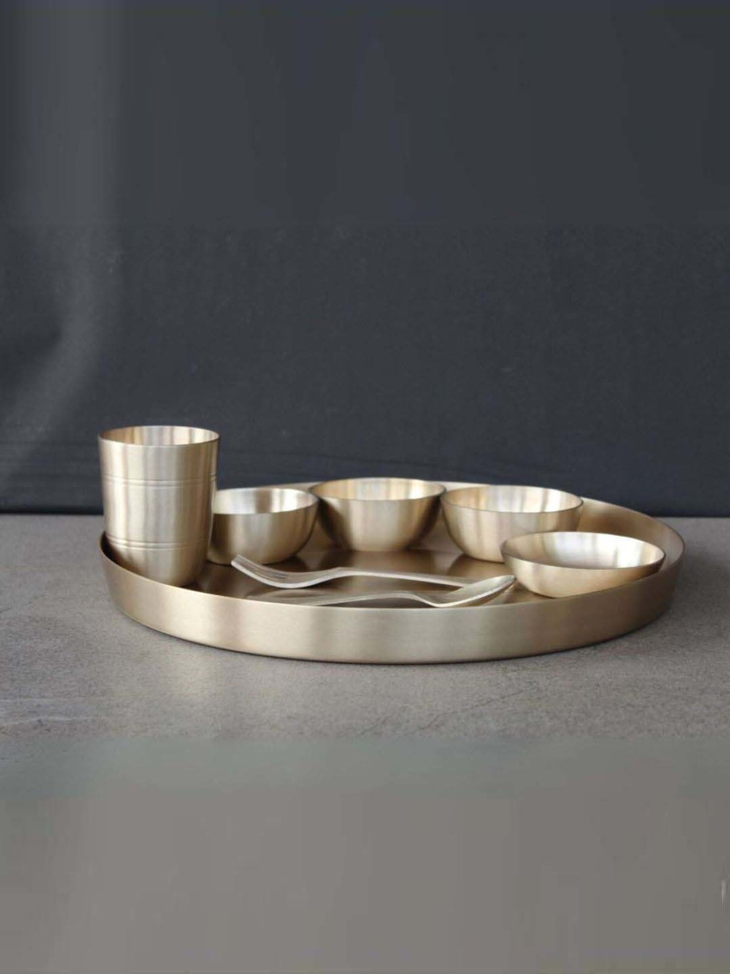 Indian Bartan Bronze Kansa Dinner Sets