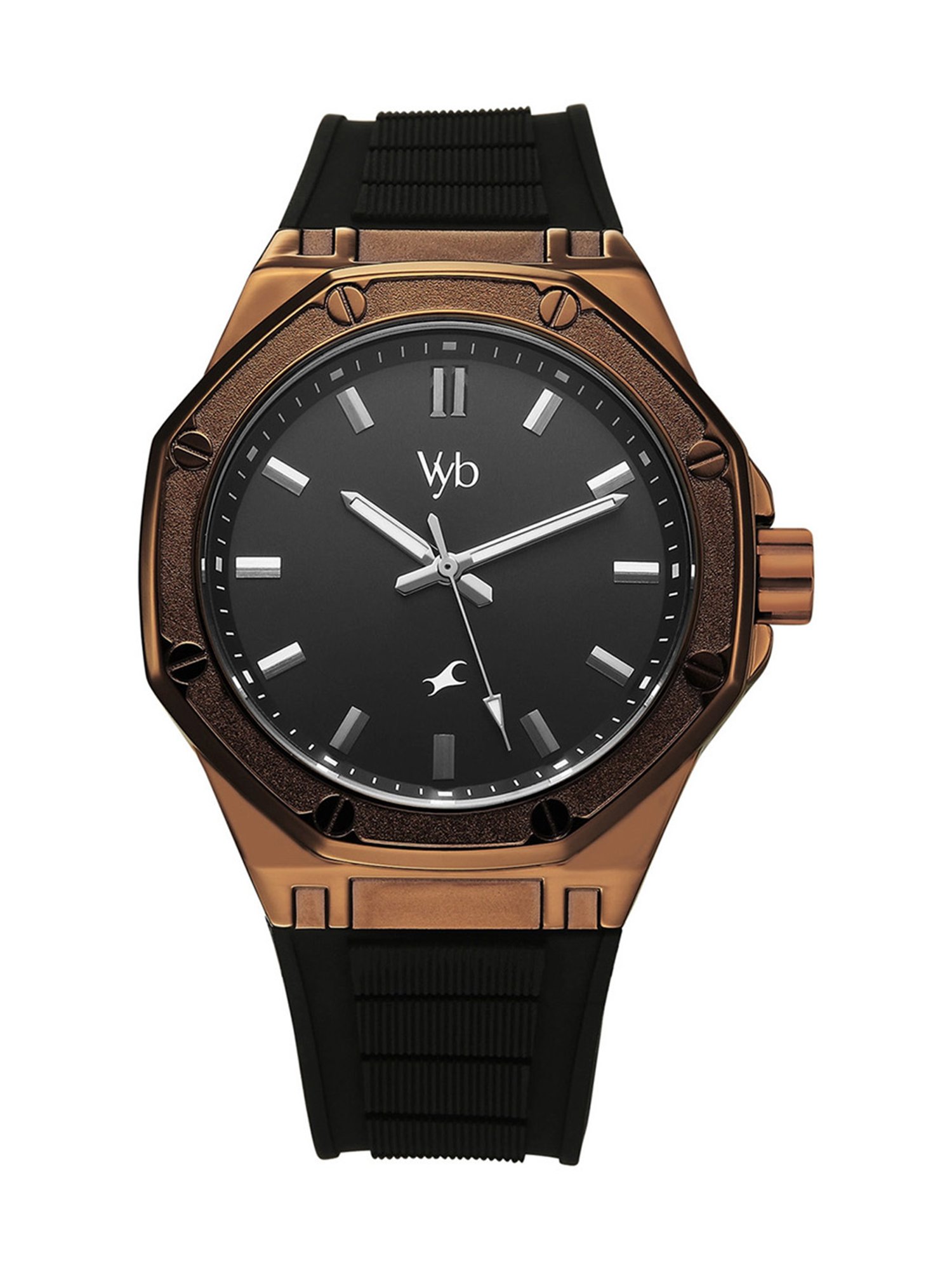 Fastrack Vyb Men Black Analog Watch
