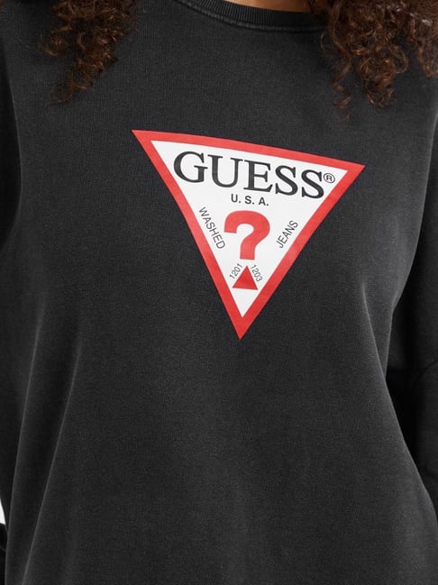 Women's Clothing Guess Jeans Western wear Sweatshirts with 100% Cotton ...