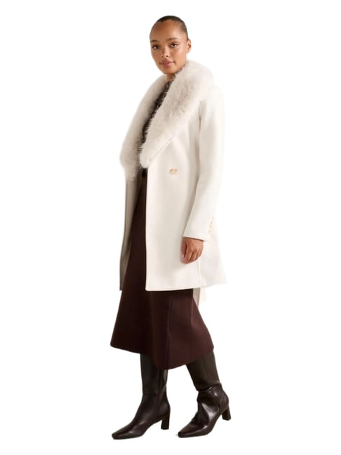 Women's Clothing Forever New Formal Wear White Jackets & Coats