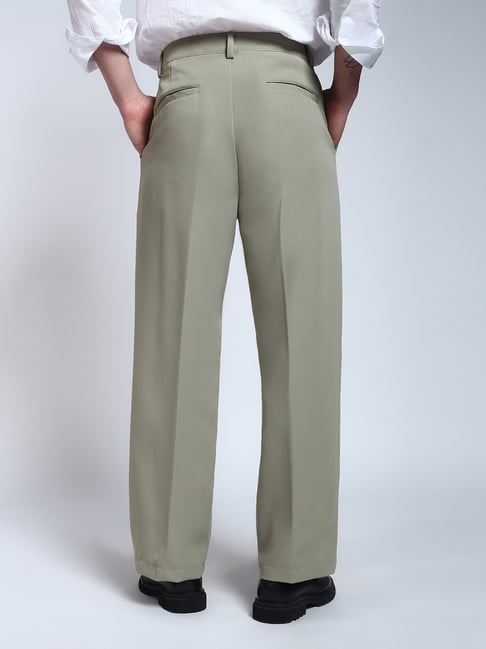 Perch Men Trousers & Chinos in Banana Crepe