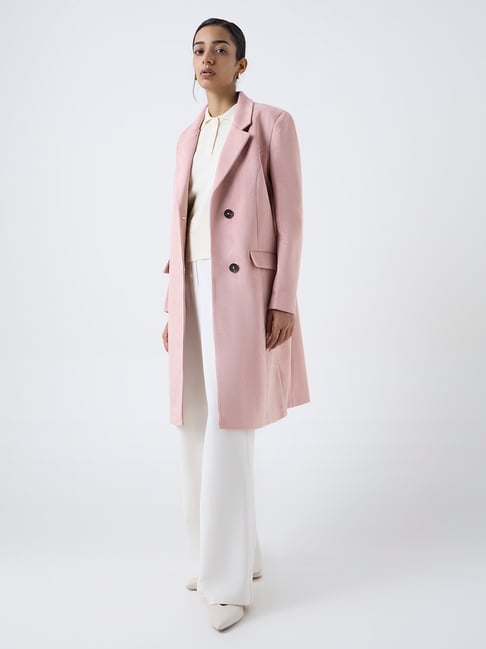 Women's Clothing Wardrobe Formal Wear Dusty Pink Jackets & Coats
