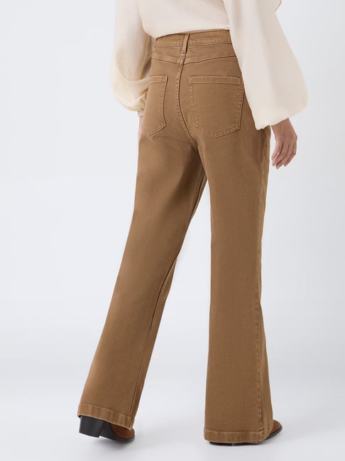 Women's Clothing LOV Tan Jeans