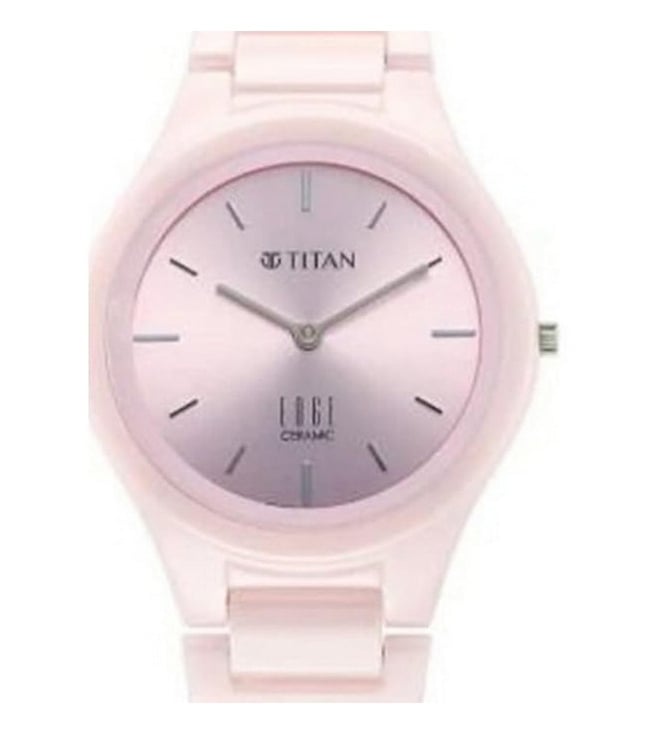 Buy Titan Titan Edge Quartz Women 28 mm NT2653QC05 for Women Online ...