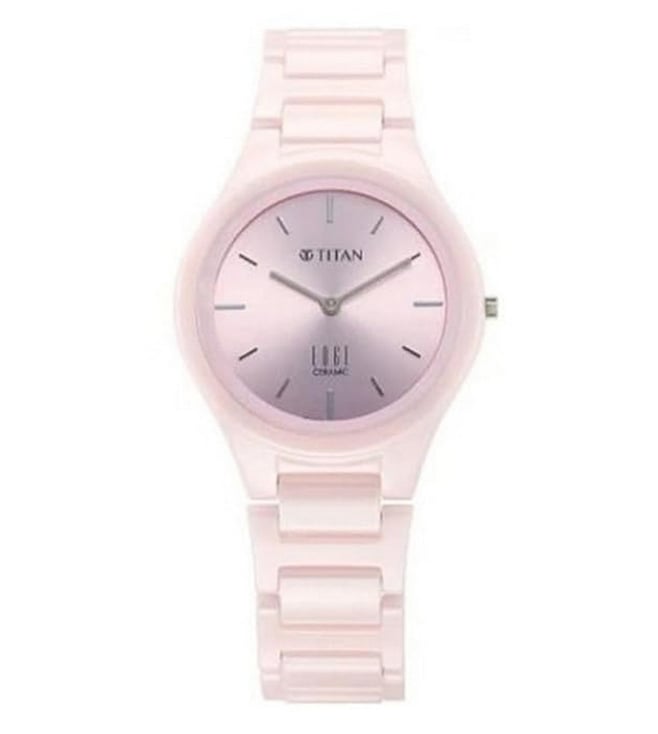 Buy Titan Titan Edge Quartz Women 28 mm NT2653QC05 for Women Online ...