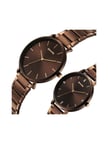 Brown Sonata Analog Display Watch for Men