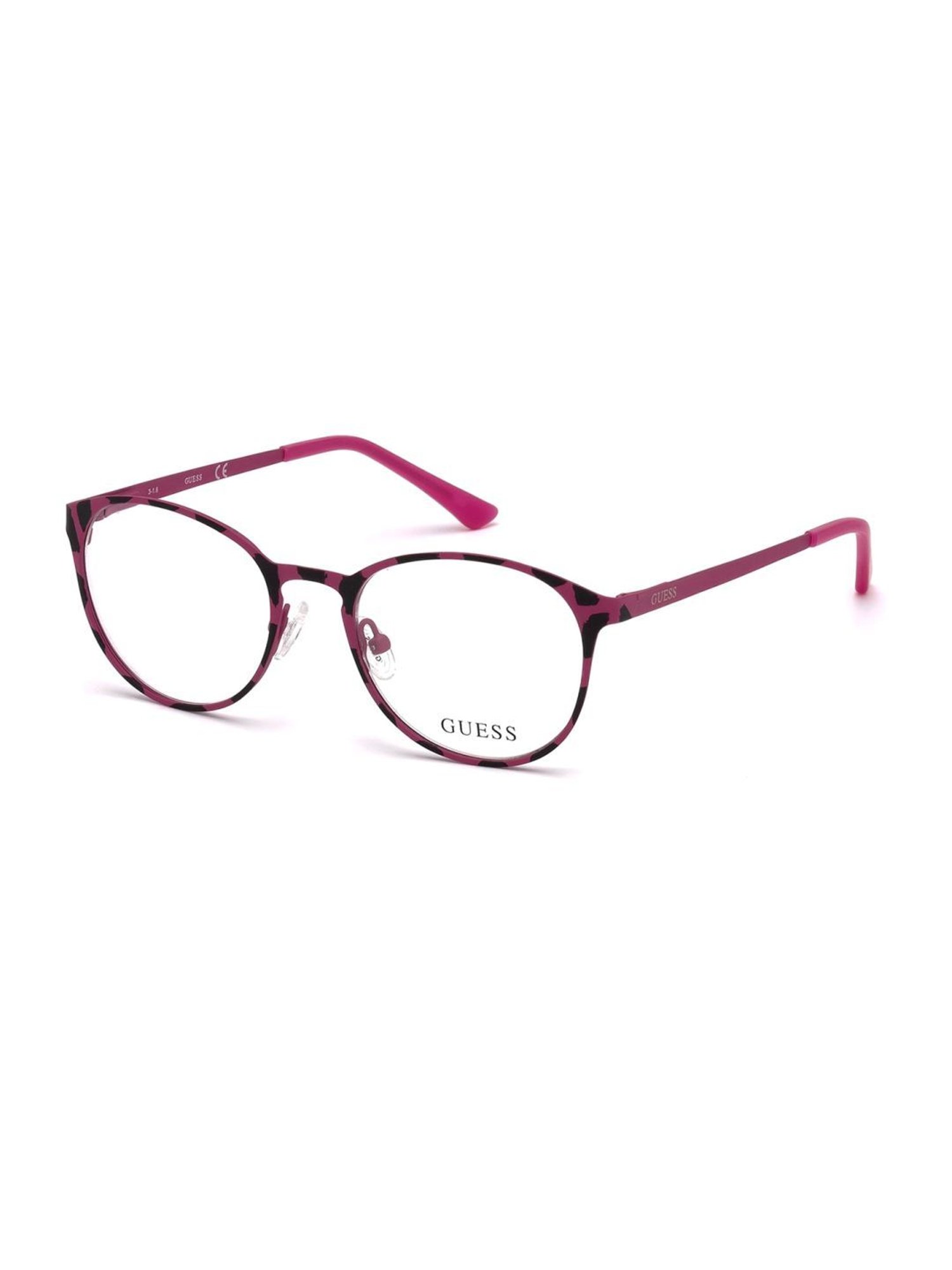 GUESS Pink Oval Unisex Eye Frames